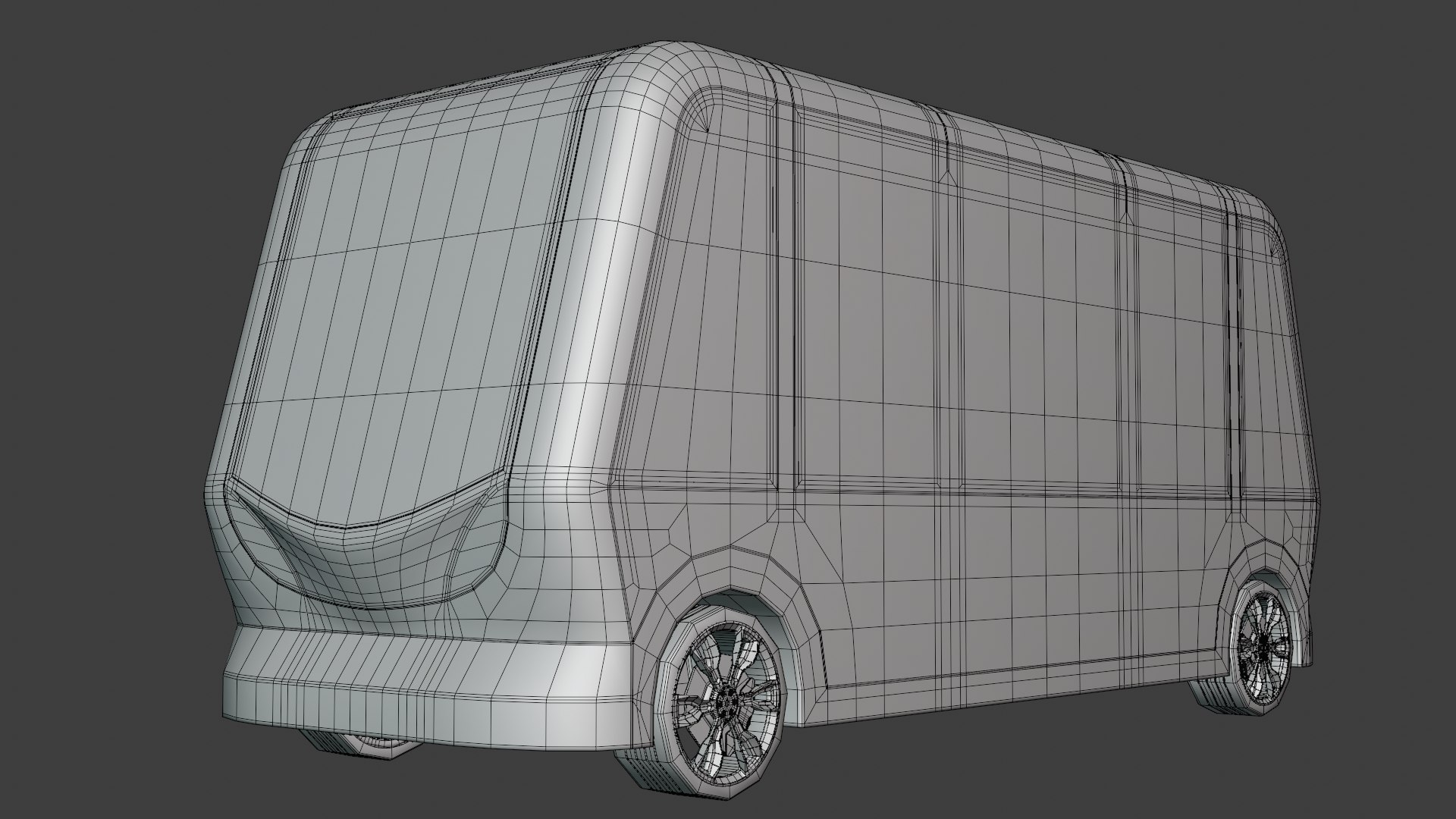 Shuttle Minibus Concept 2024 3D Model - TurboSquid 2195050
