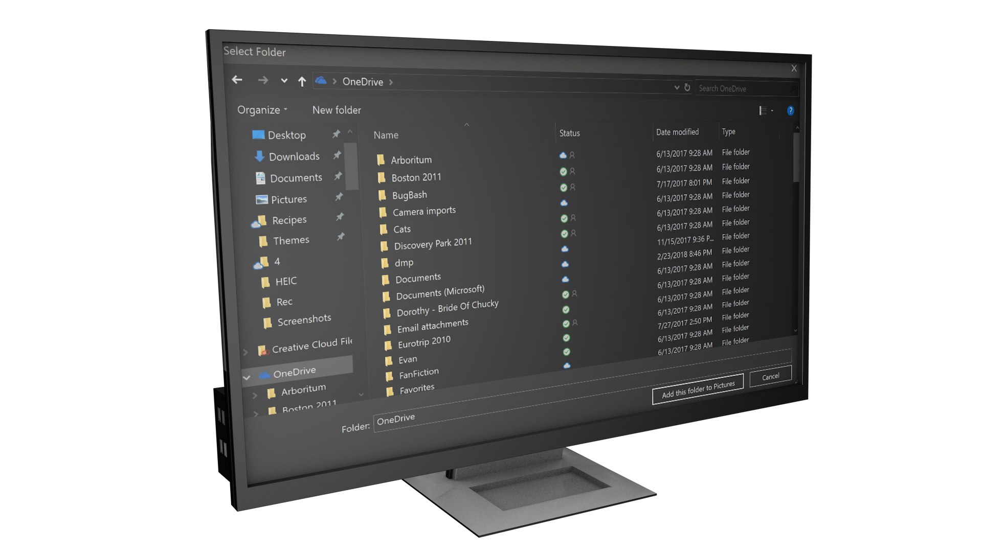 Free Computer Display Monitor 3D - TurboSquid 1628045