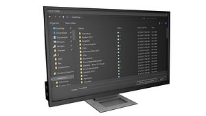 Free 3D Computer Monitor Models - Available For Download On TurboSquid