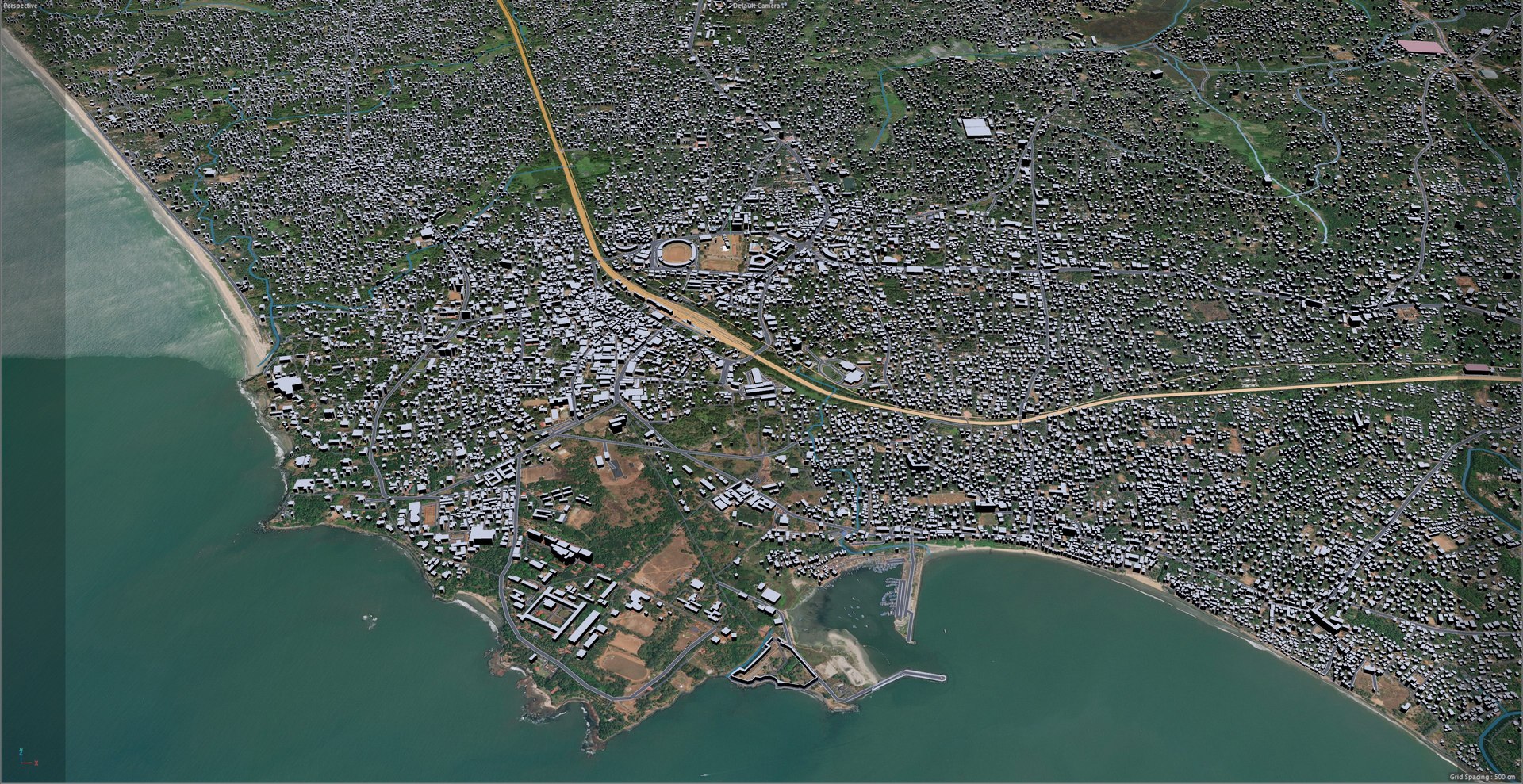 3D Kannur Kerala India - TurboSquid 2100252