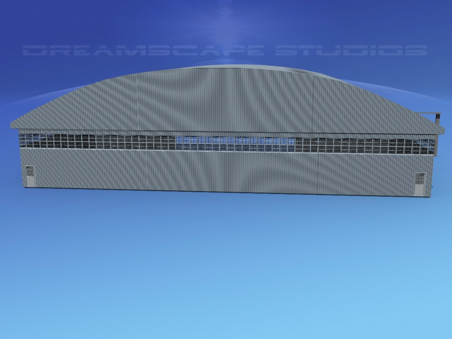 3d Large Commercial Aircraft Model