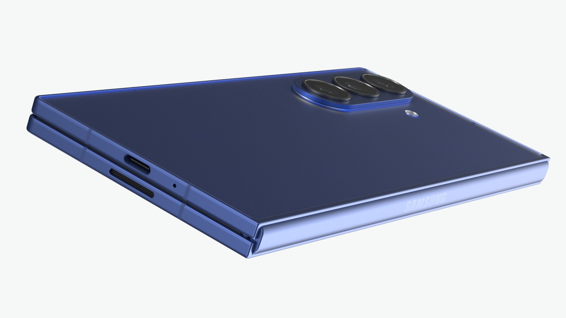 3D Samsung Galaxy Z Fold 7 Blue Shadow Model - TurboSquid 2432099