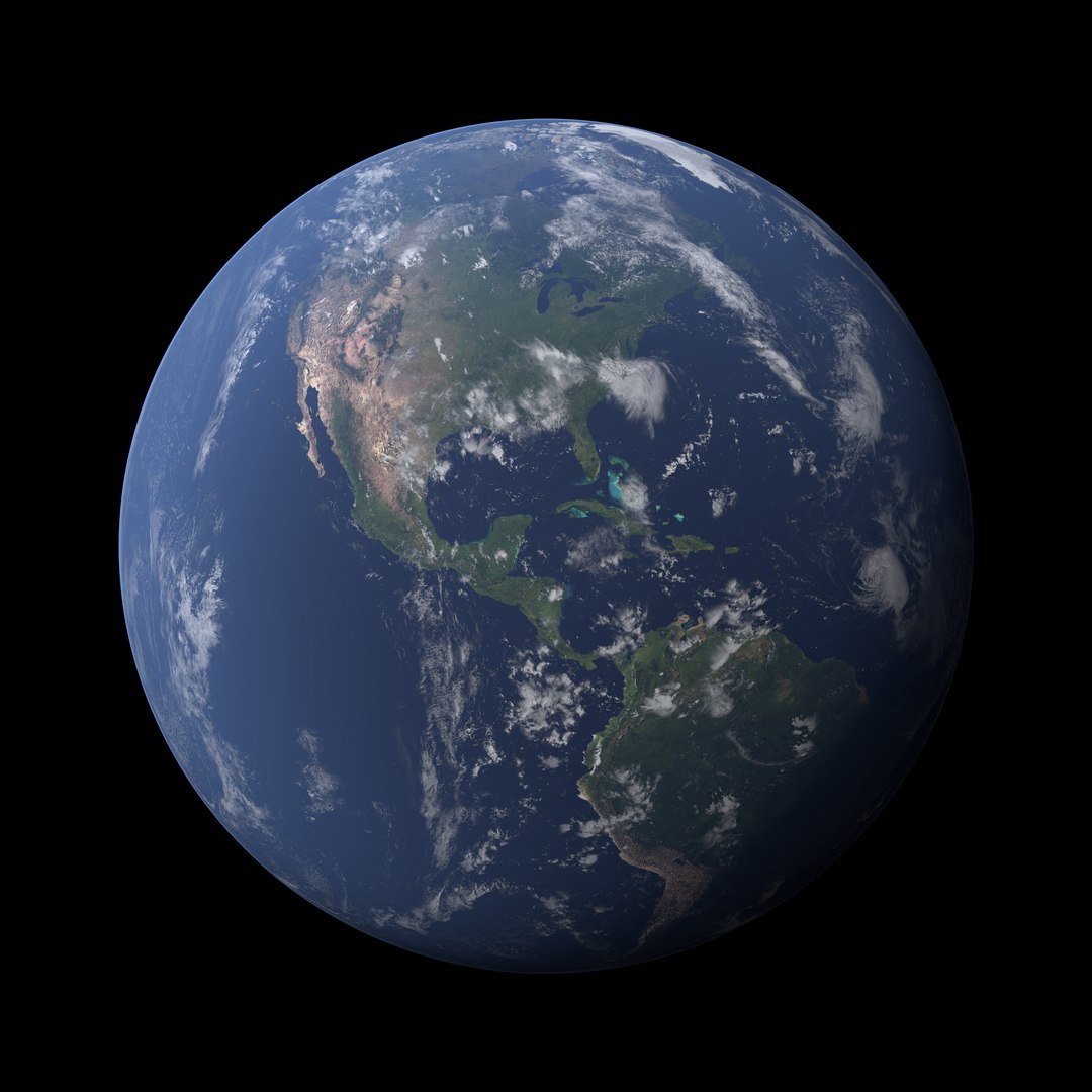 3D Realistic Earth Model - TurboSquid 1392675