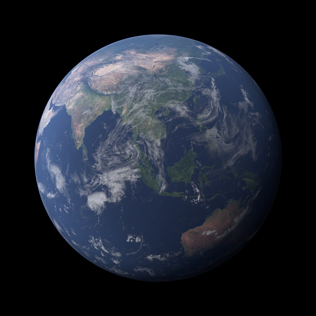 3D Realistic Earth Model - TurboSquid 1392675