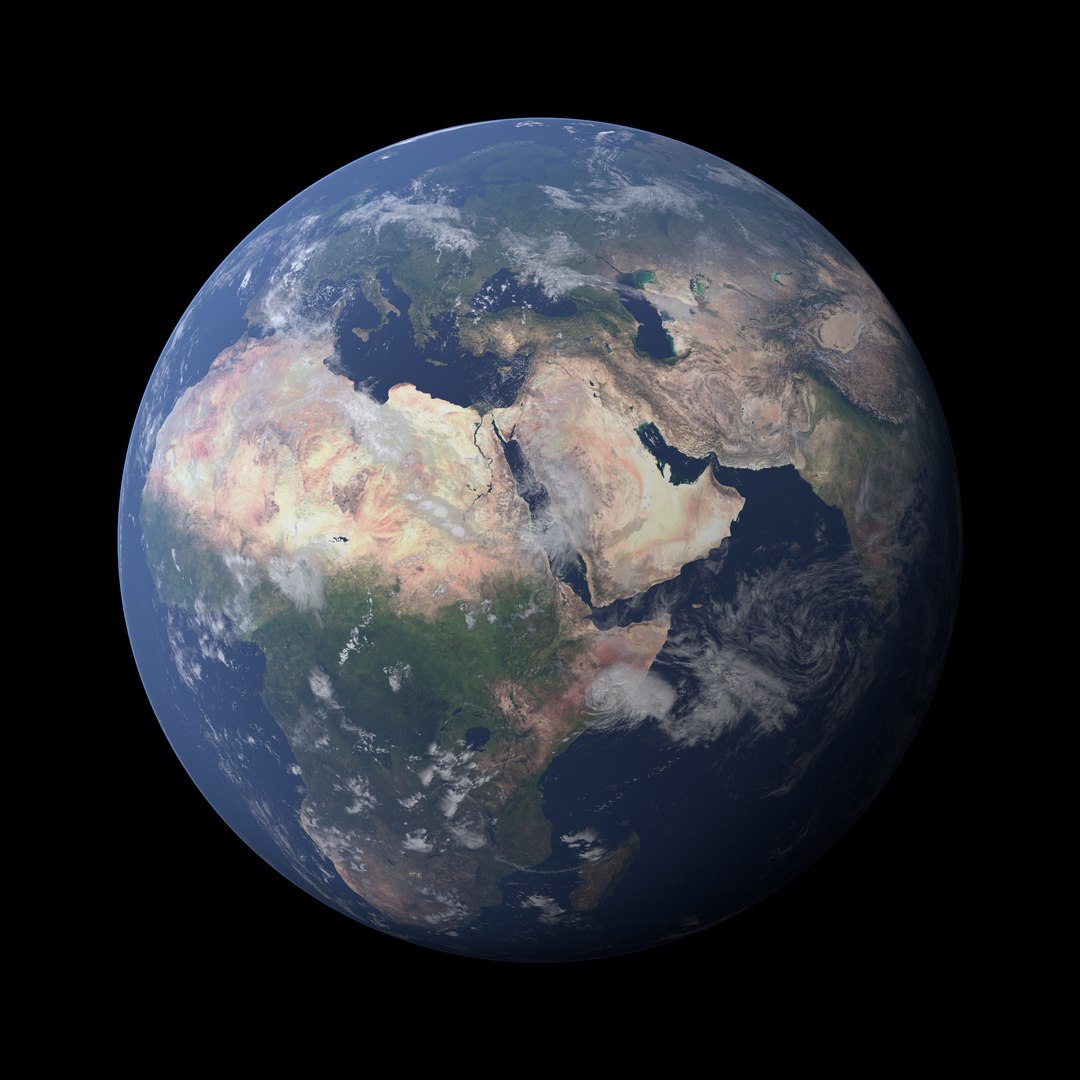 3D Realistic Earth Model - TurboSquid 1392675