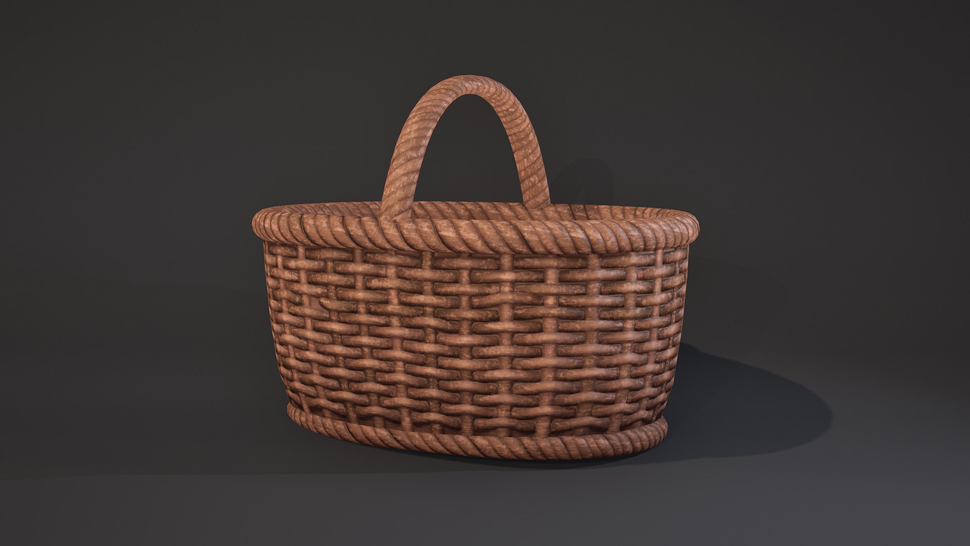 3D Basket Model - TurboSquid 1686362