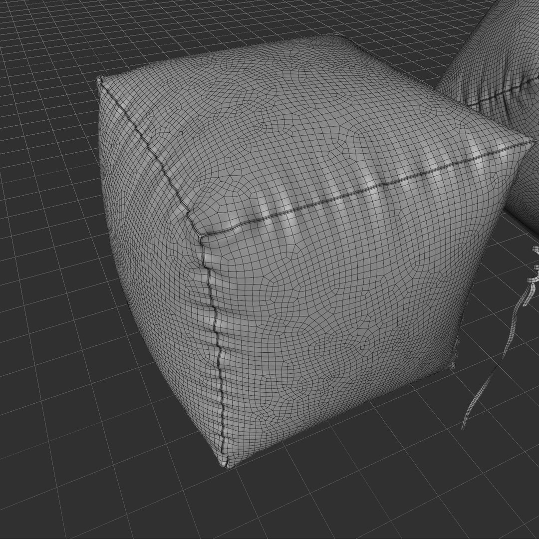 3d cube balloon model