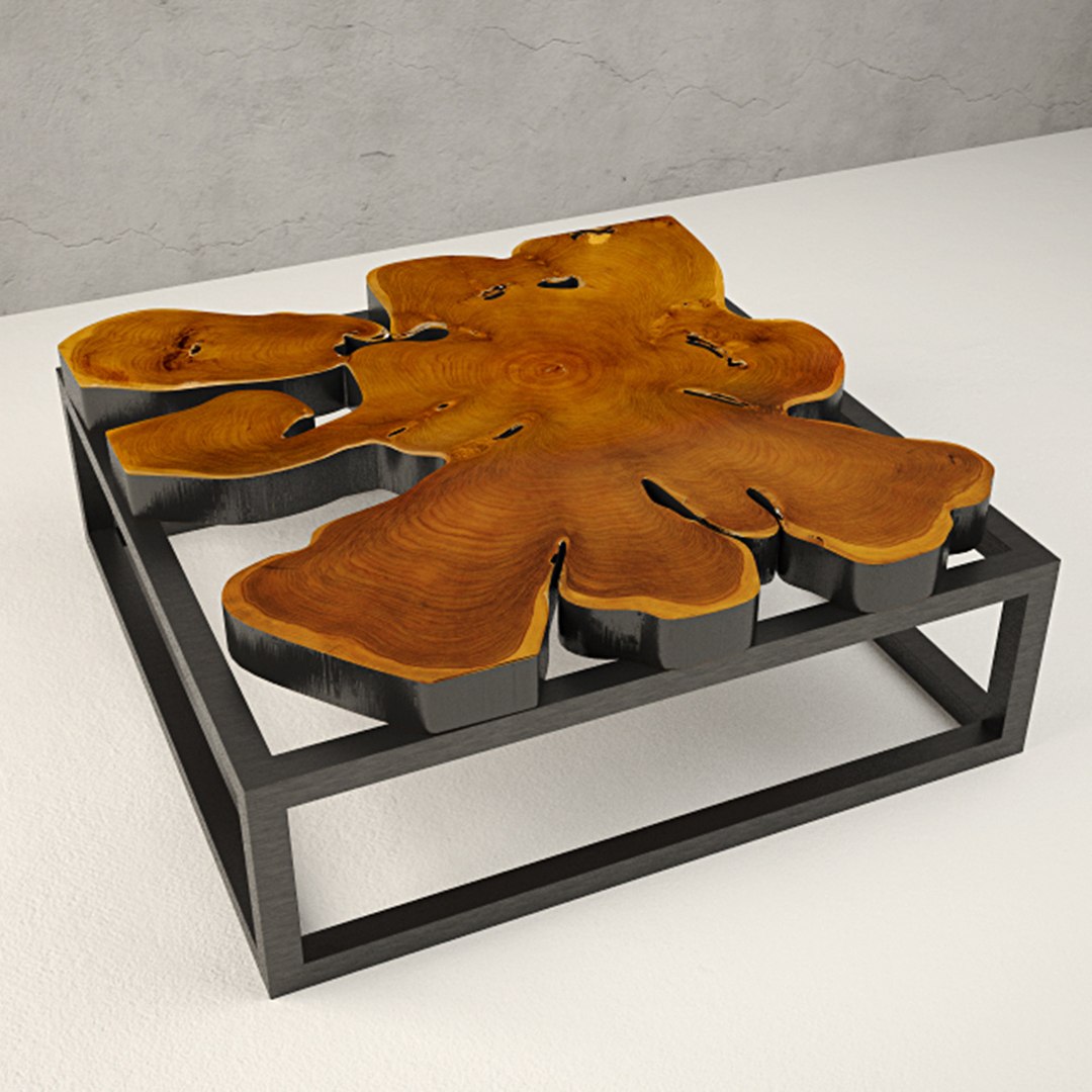 3D model teak coffee table - TurboSquid 1216776