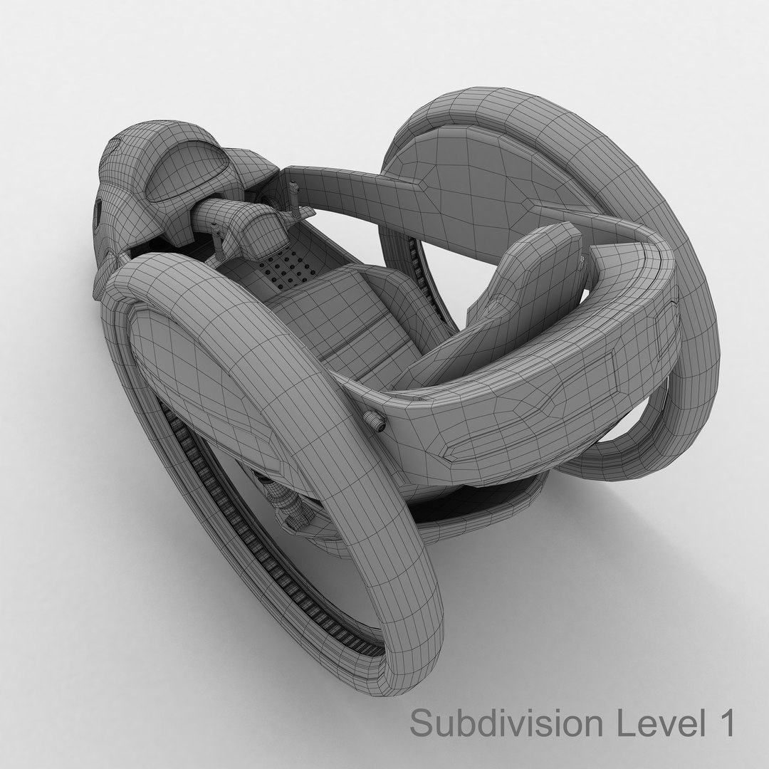 3d Model Compact Electric Car