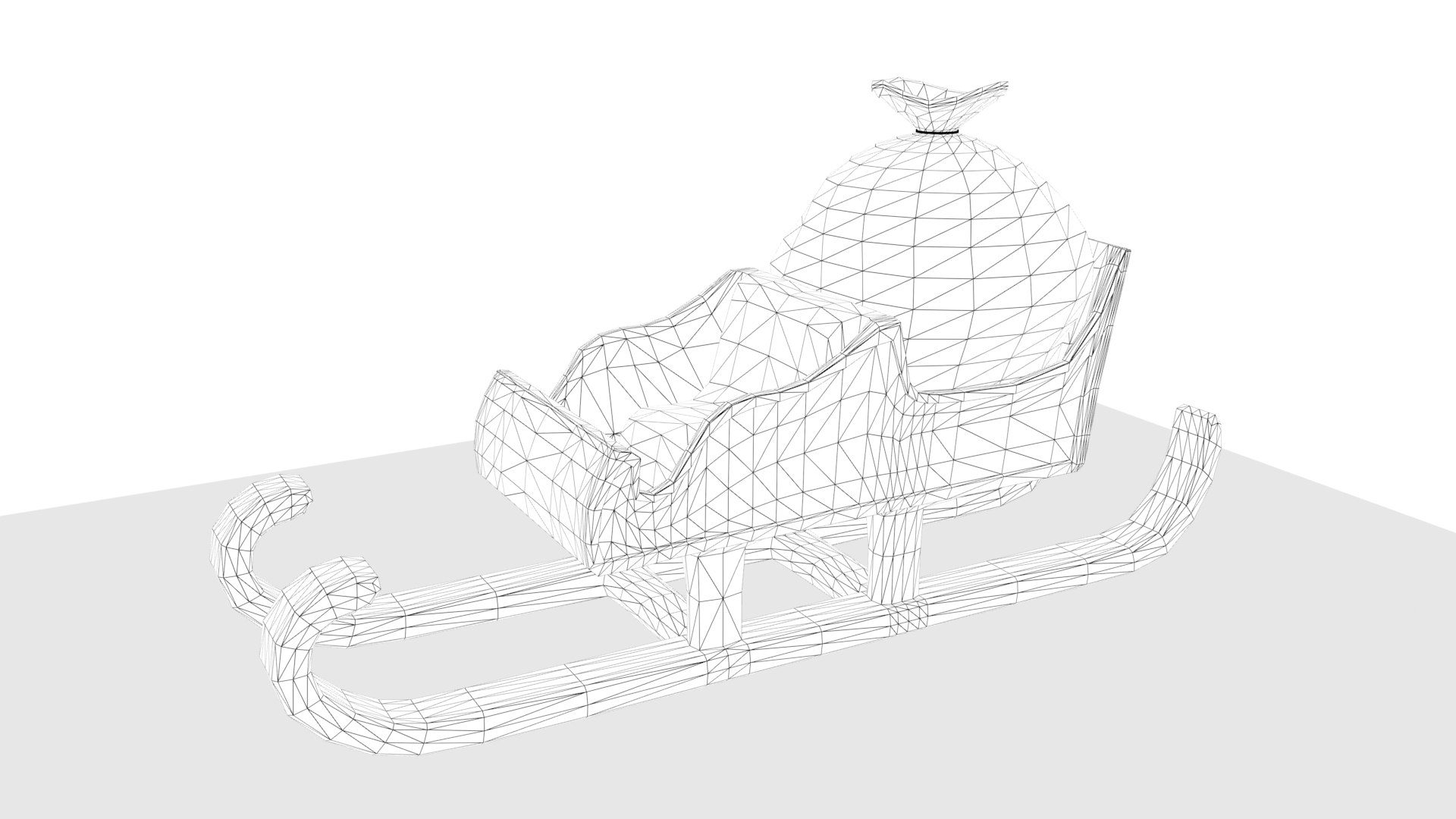 Free 3D Sleigh - TurboSquid 1661225