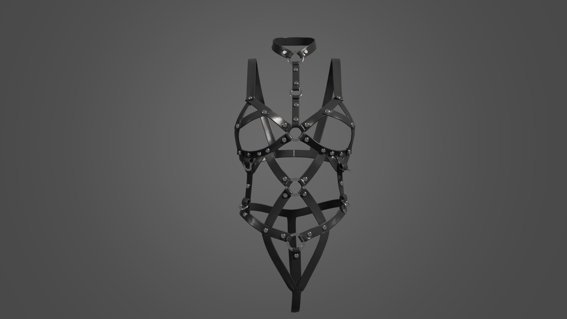 Lingerie Harness Model - TurboSquid 2000288