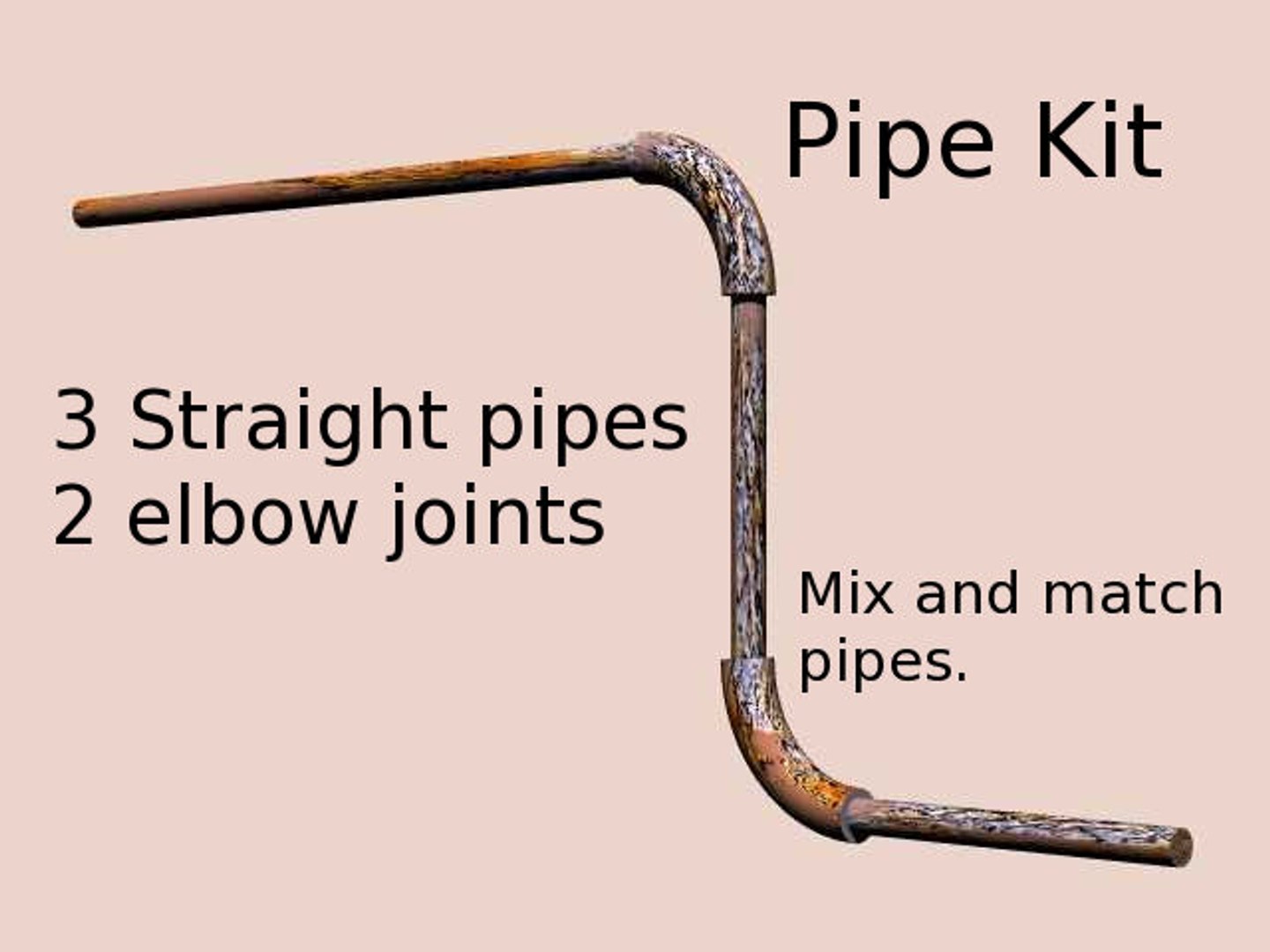 3d model pipe kit