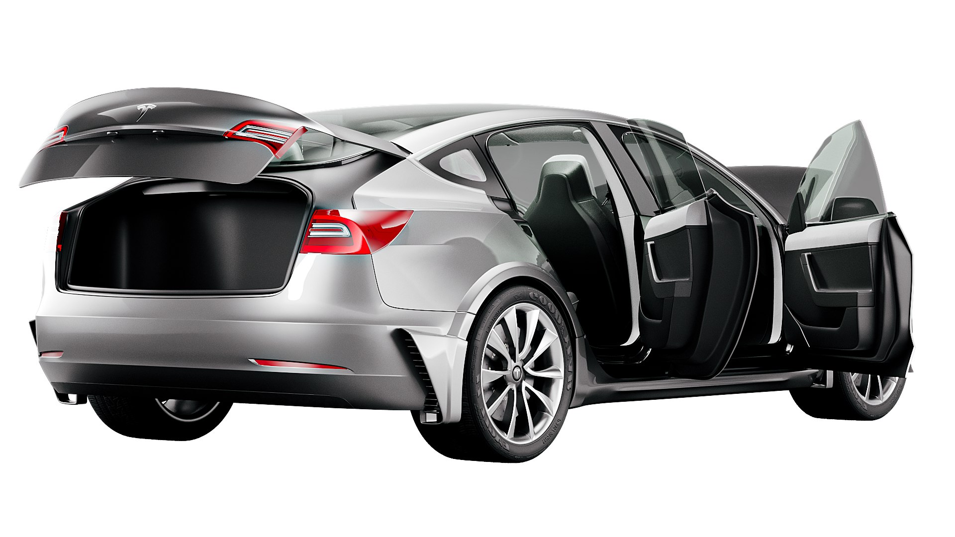 3D Tesla Model 3 Race Car Model - TurboSquid 2200363