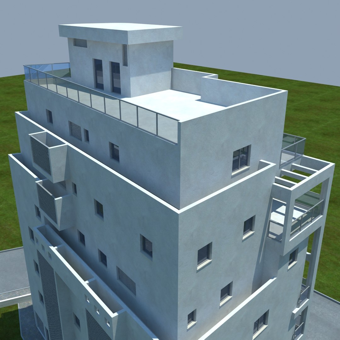3d buildings model