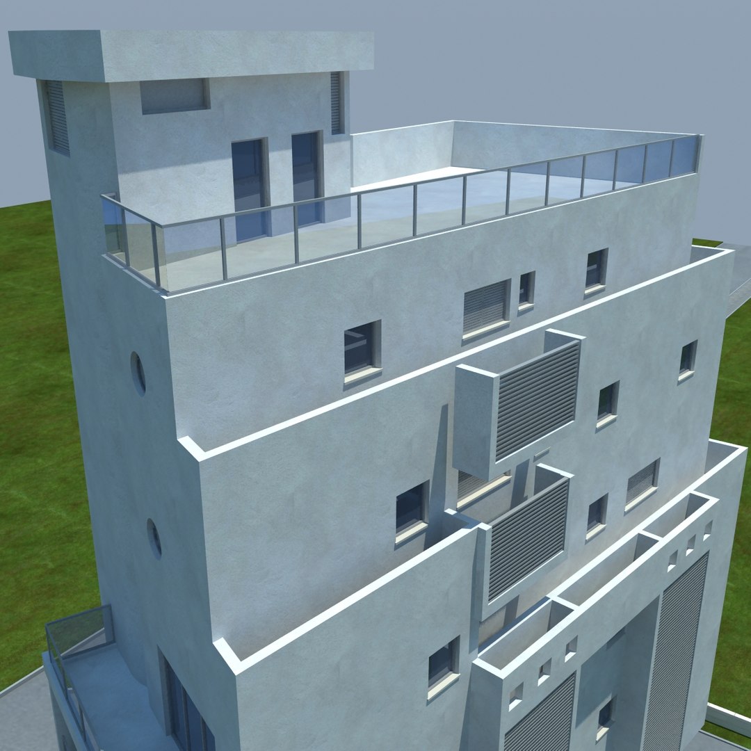 3d buildings model