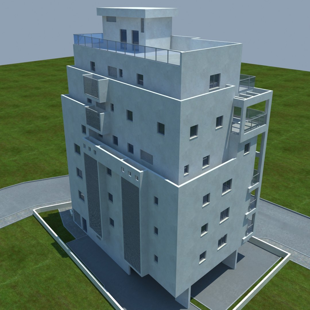 3d buildings model