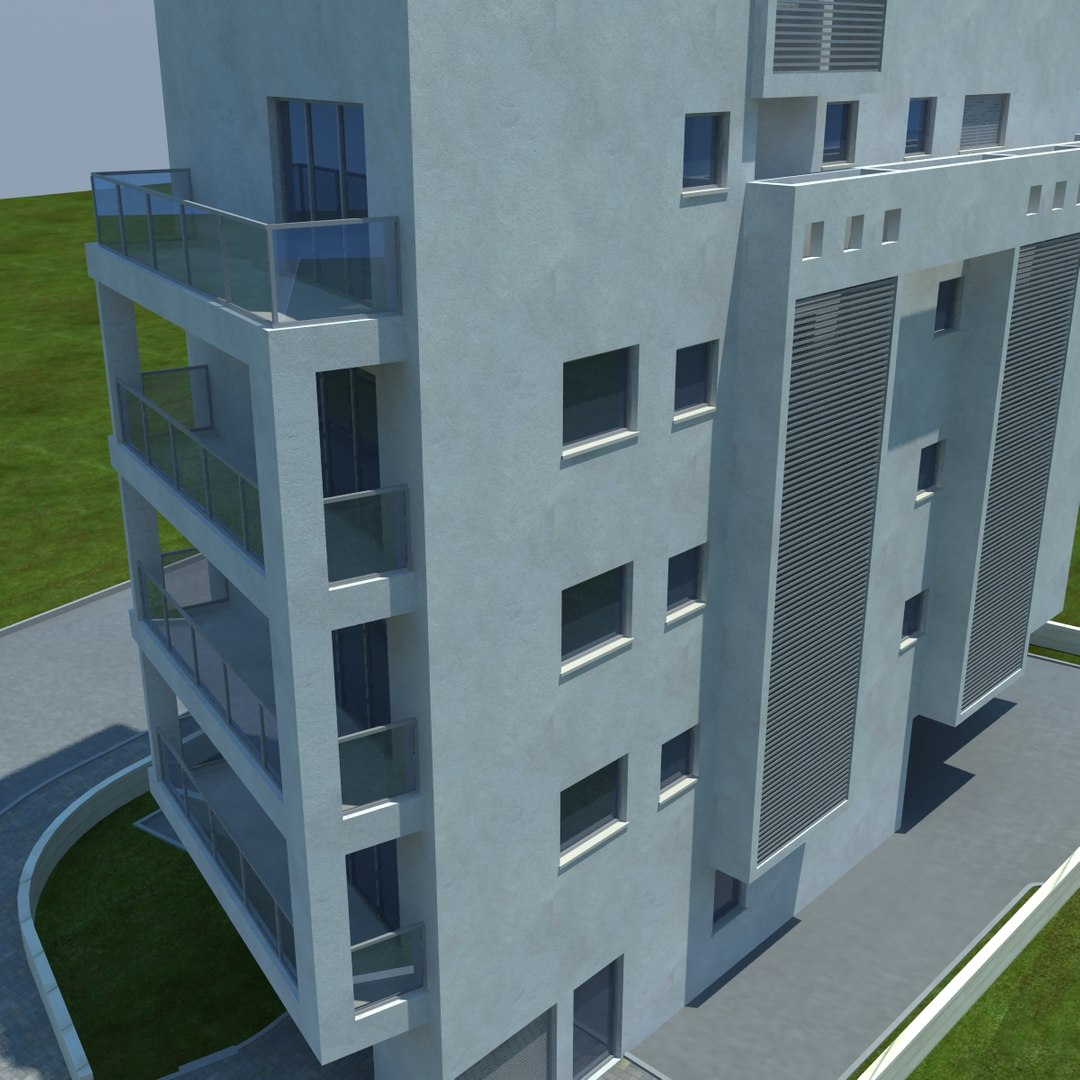3d buildings model