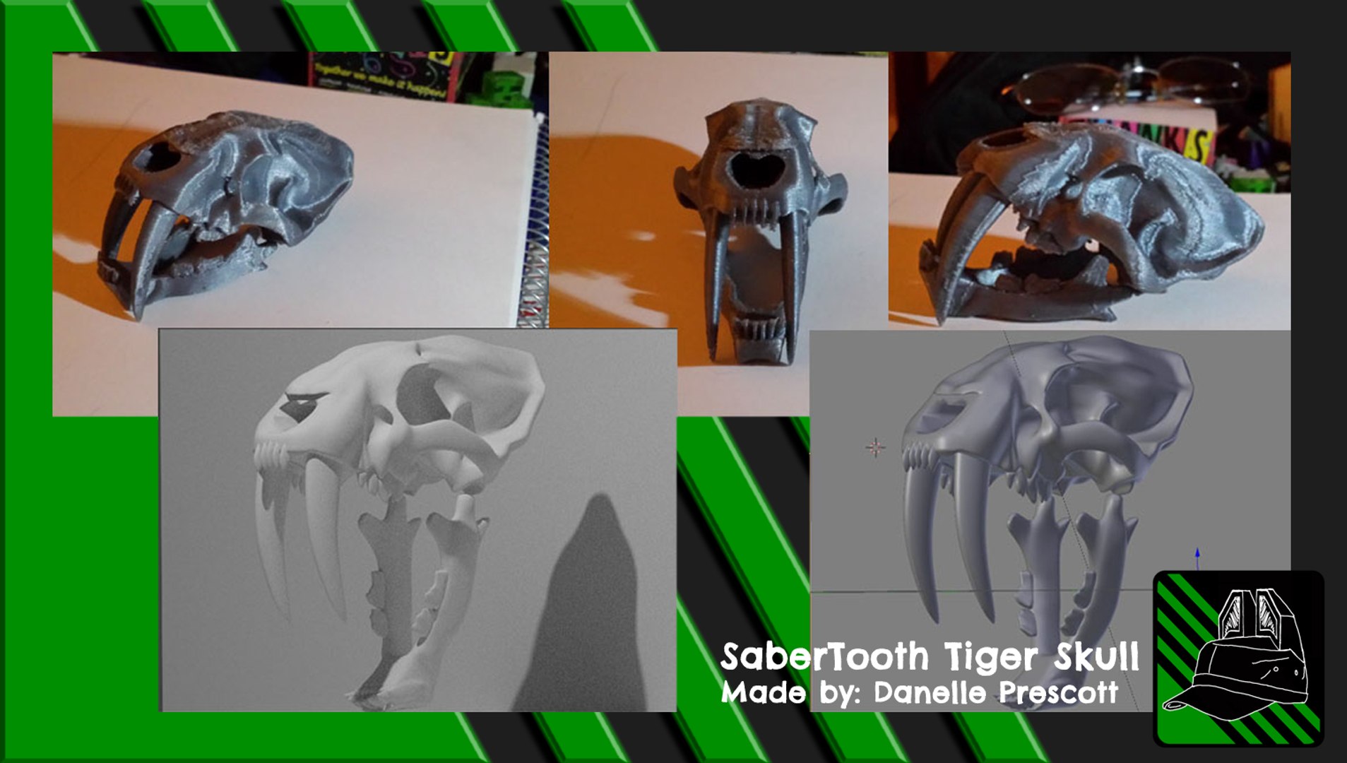 3D Saber Tooth Tiger Model - TurboSquid 1254781
