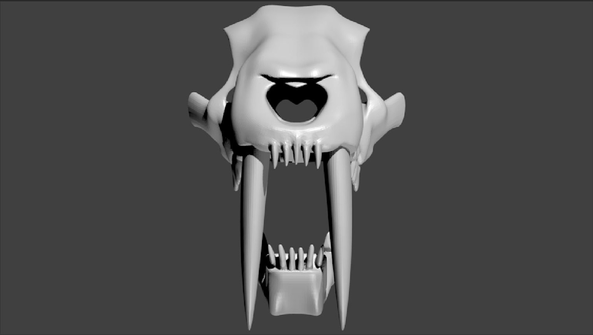 3D Saber Tooth Tiger Model - TurboSquid 1254781