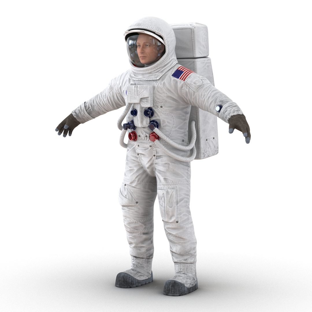 ma astronaut nasa wearing spacesuit