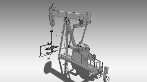 3D beam balanced pumpjack - TurboSquid 1675904