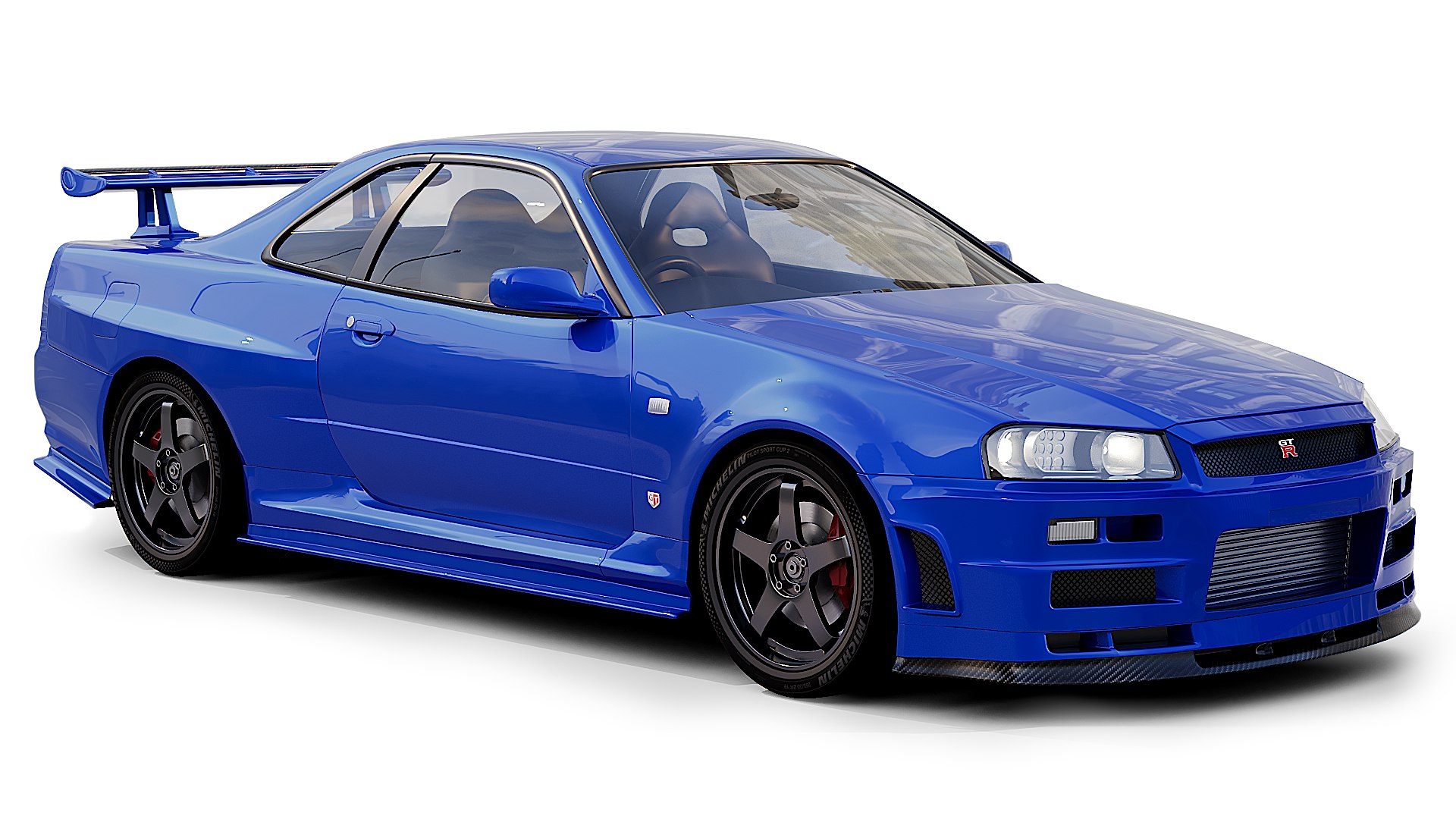3D Nissan Gtr R34 - TurboSquid 2239584