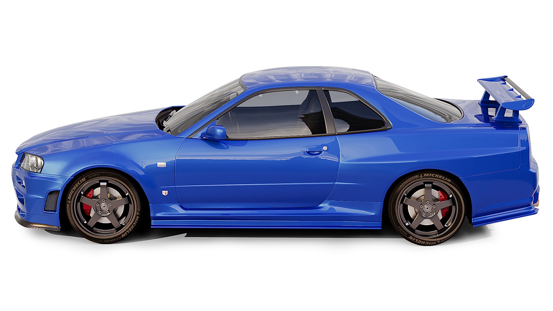 3D Nissan Gtr R34 - TurboSquid 2239584