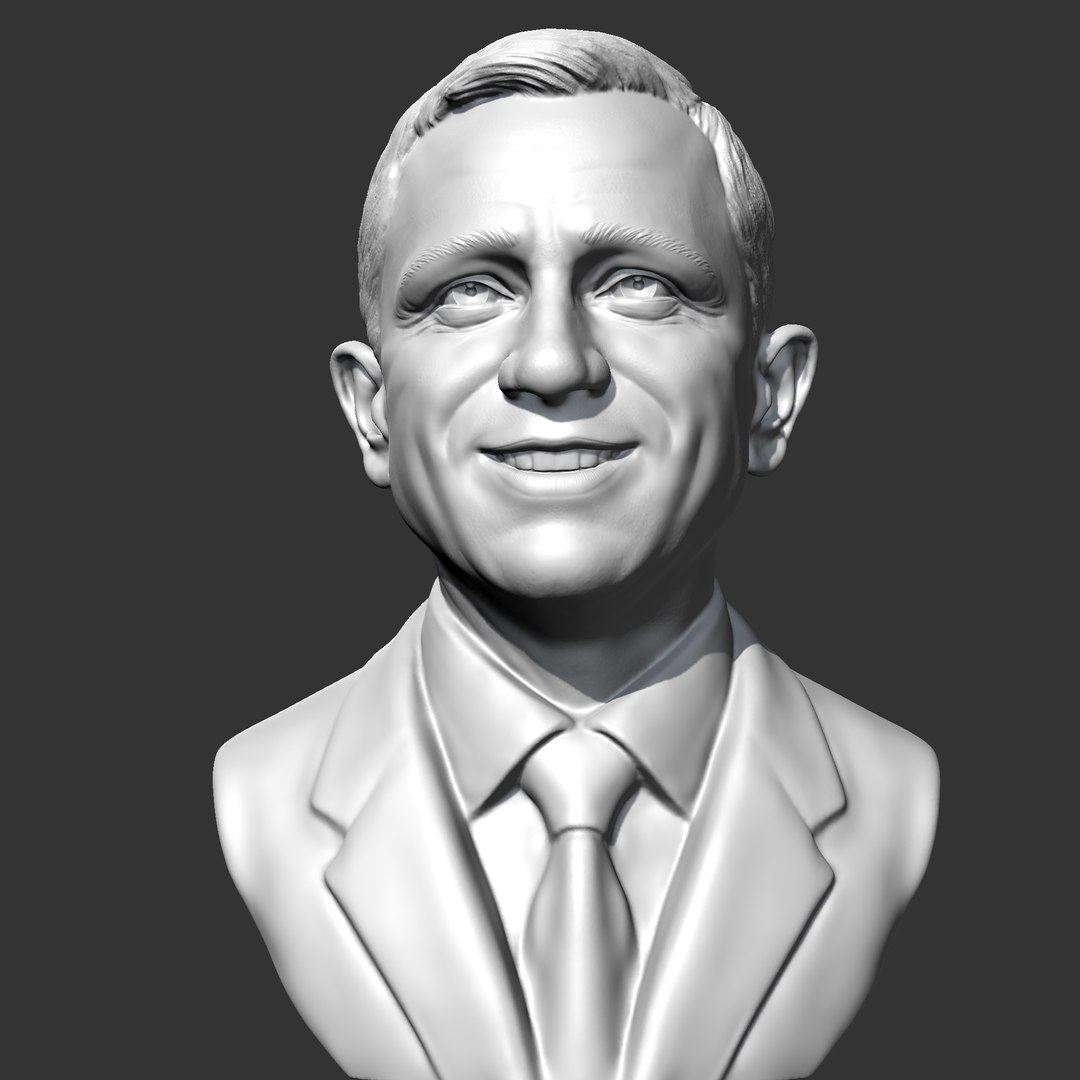 Daniel Craig 3D print model3Dモデル - TurboSquid 2112210