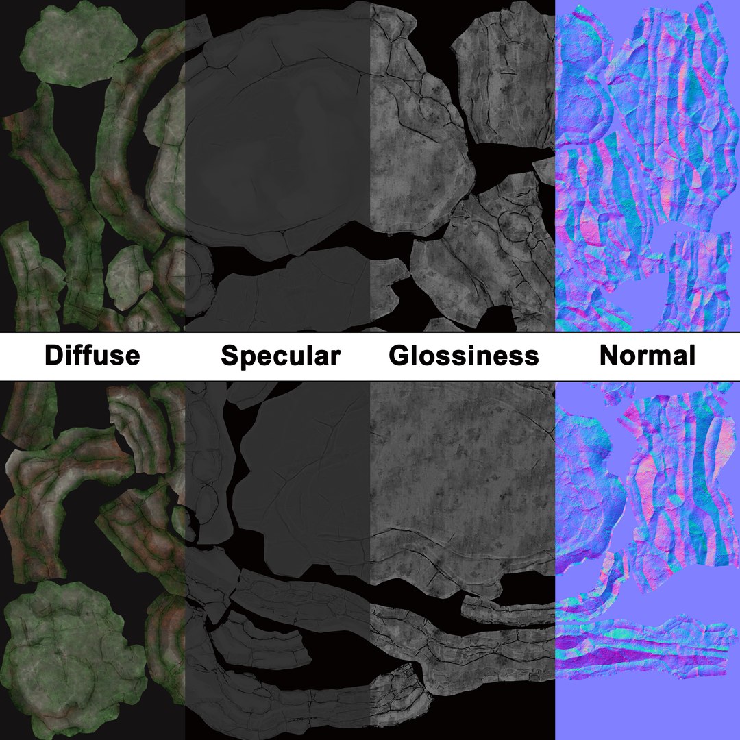 Mossy Cliff 3D Model - TurboSquid 1318534