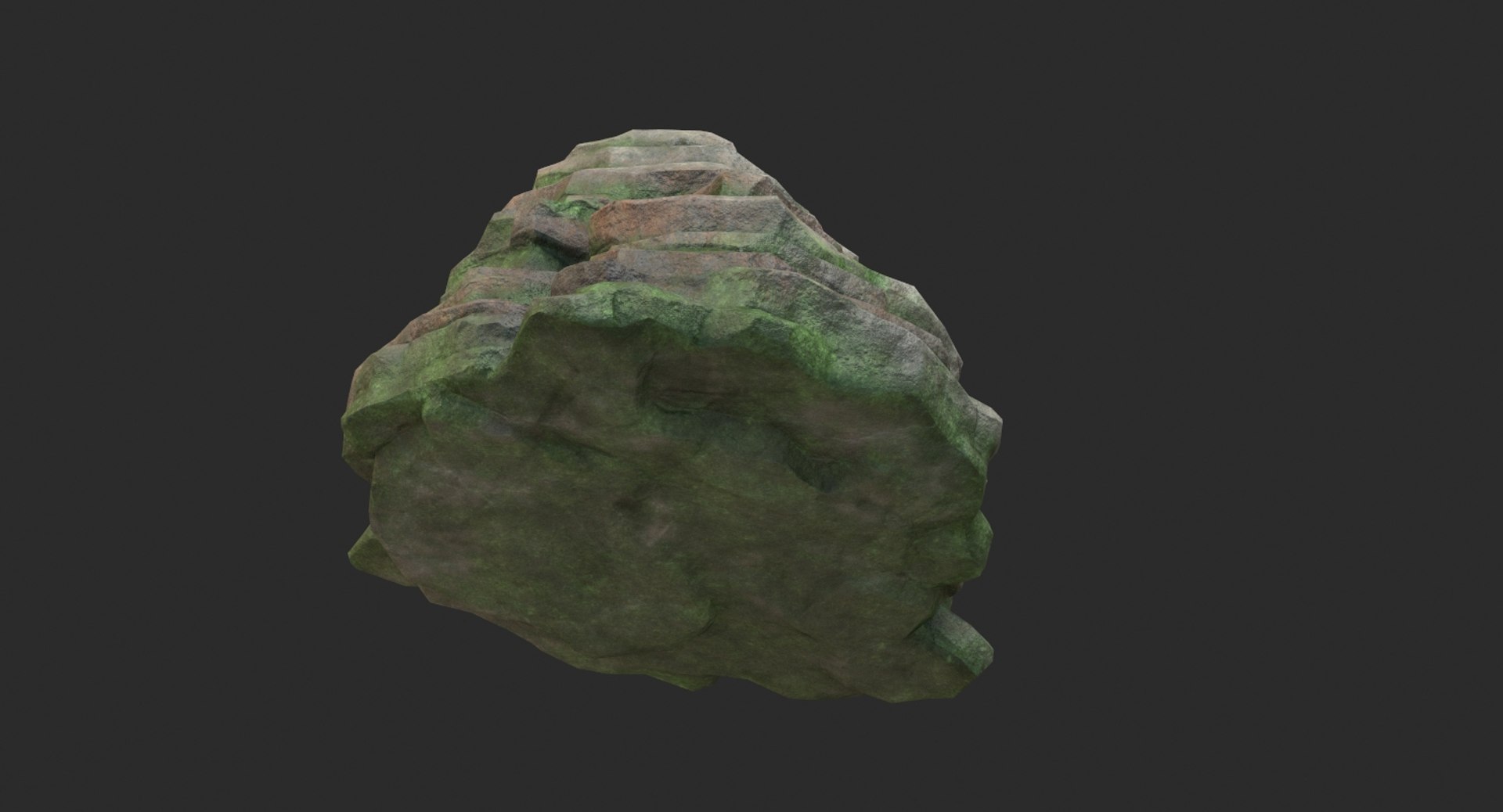 Mossy Cliff 3D Model - TurboSquid 1318534