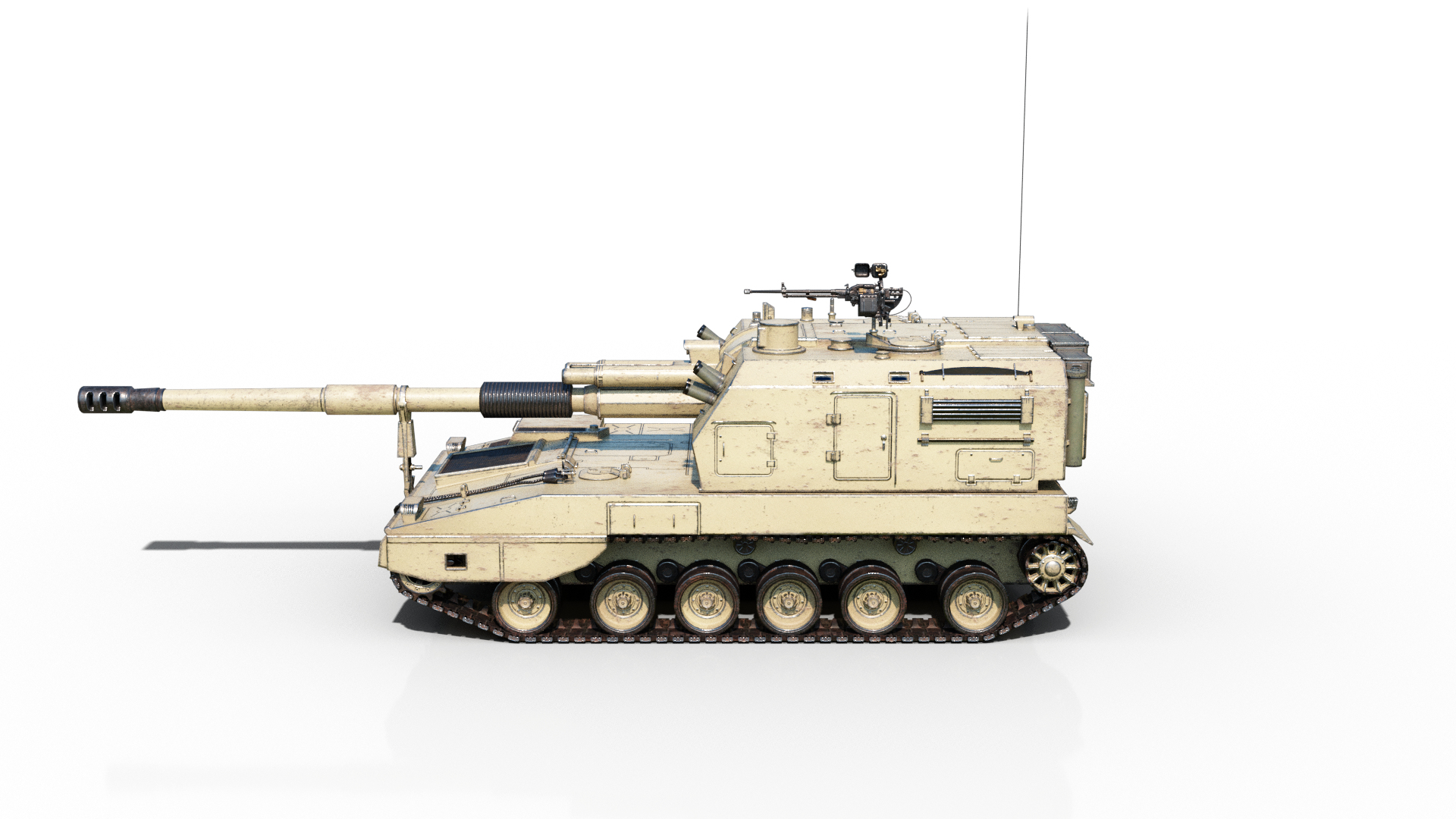 4 Coatings Of PLA Army PLZ05 155mm Self-Propelled Howitzer 3D - TurboSquid 2399289