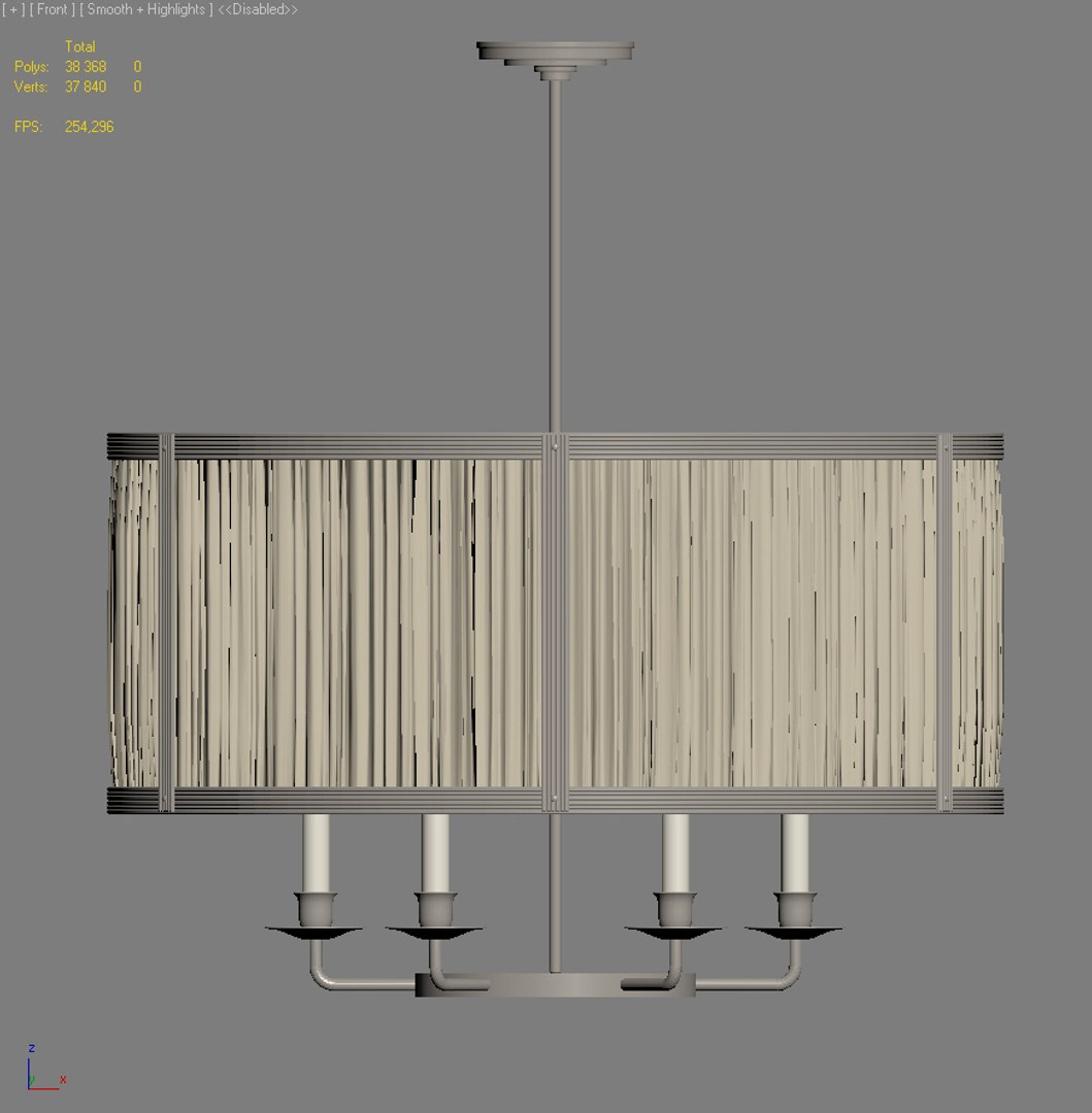 3d Model Charles Edwards - Hanging