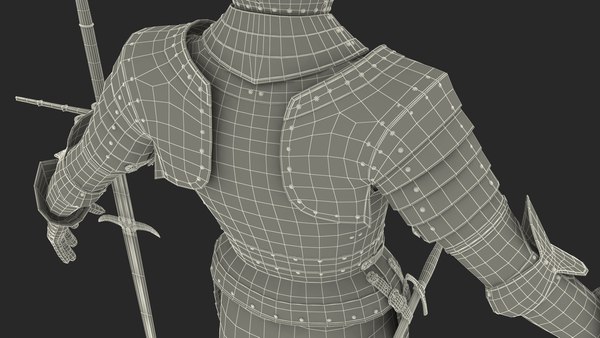 Medieval knight plate armor 3D model - TurboSquid 1521107