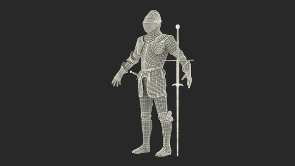 Medieval knight plate armor 3D model - TurboSquid 1521107