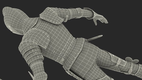 Medieval knight plate armor 3D model - TurboSquid 1521107