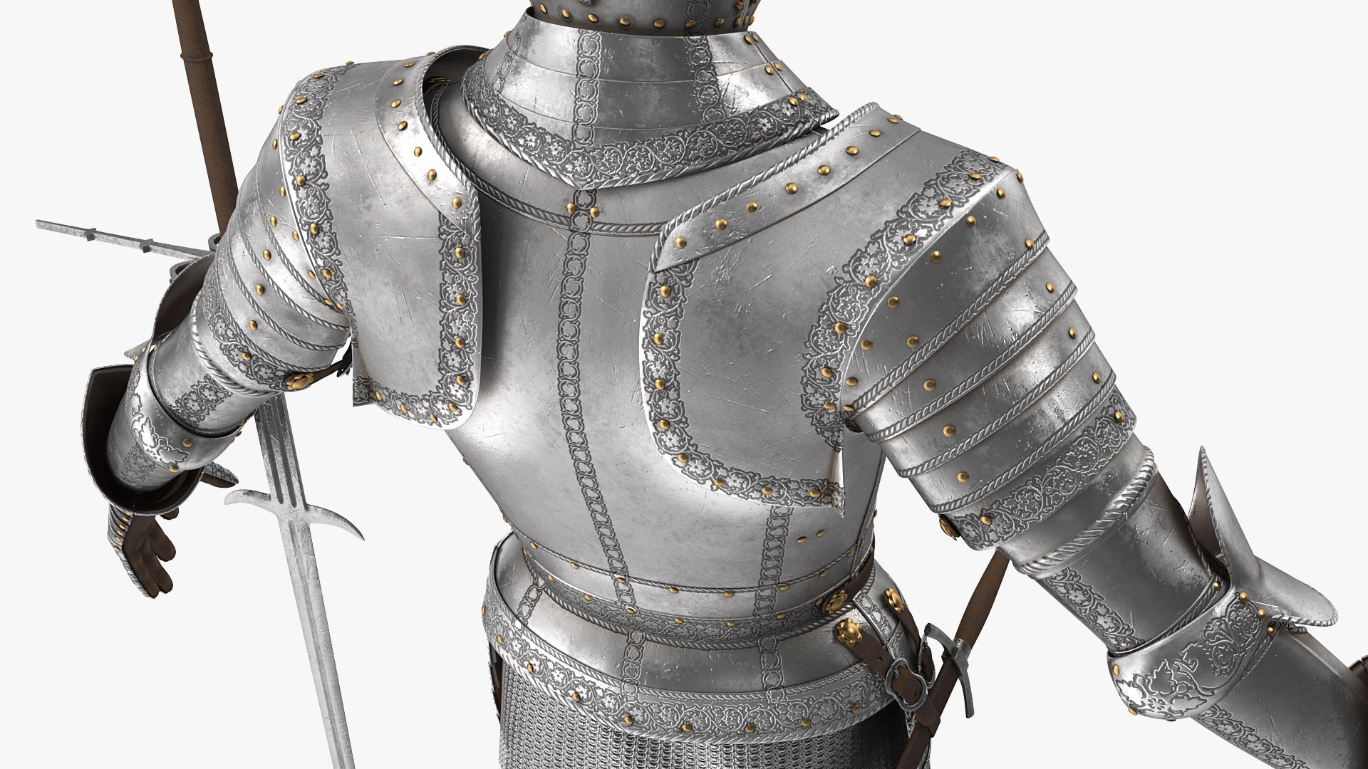 Medieval Knight Plate Armor 3D Model - TurboSquid 1521107
