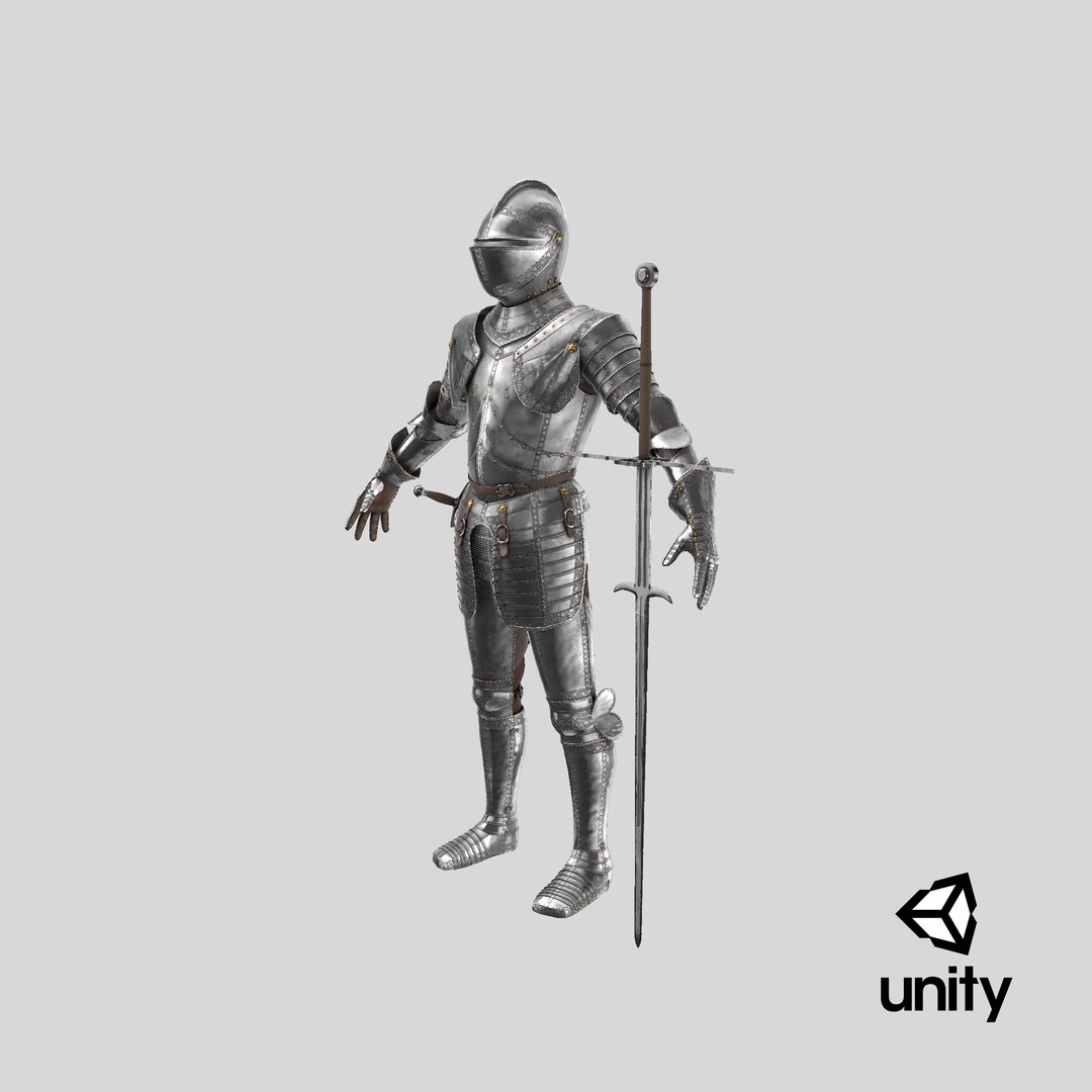Medieval knight plate armor 3D model - TurboSquid 1521107