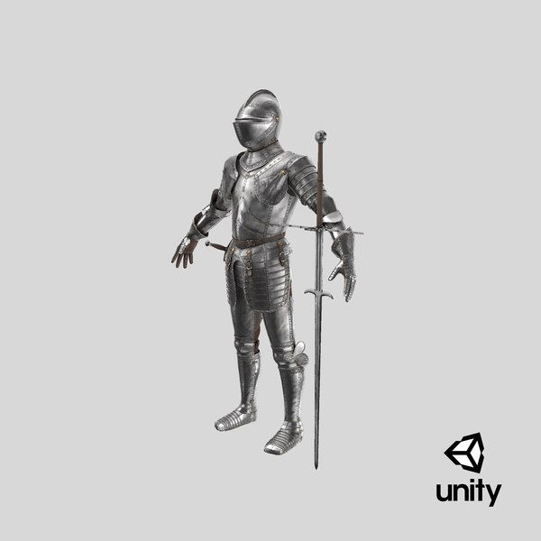 Medieval knight plate armor 3D model - TurboSquid 1521107