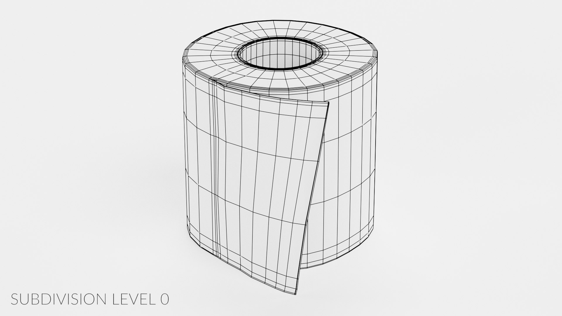Toilet paper 3D model - TurboSquid 1545670