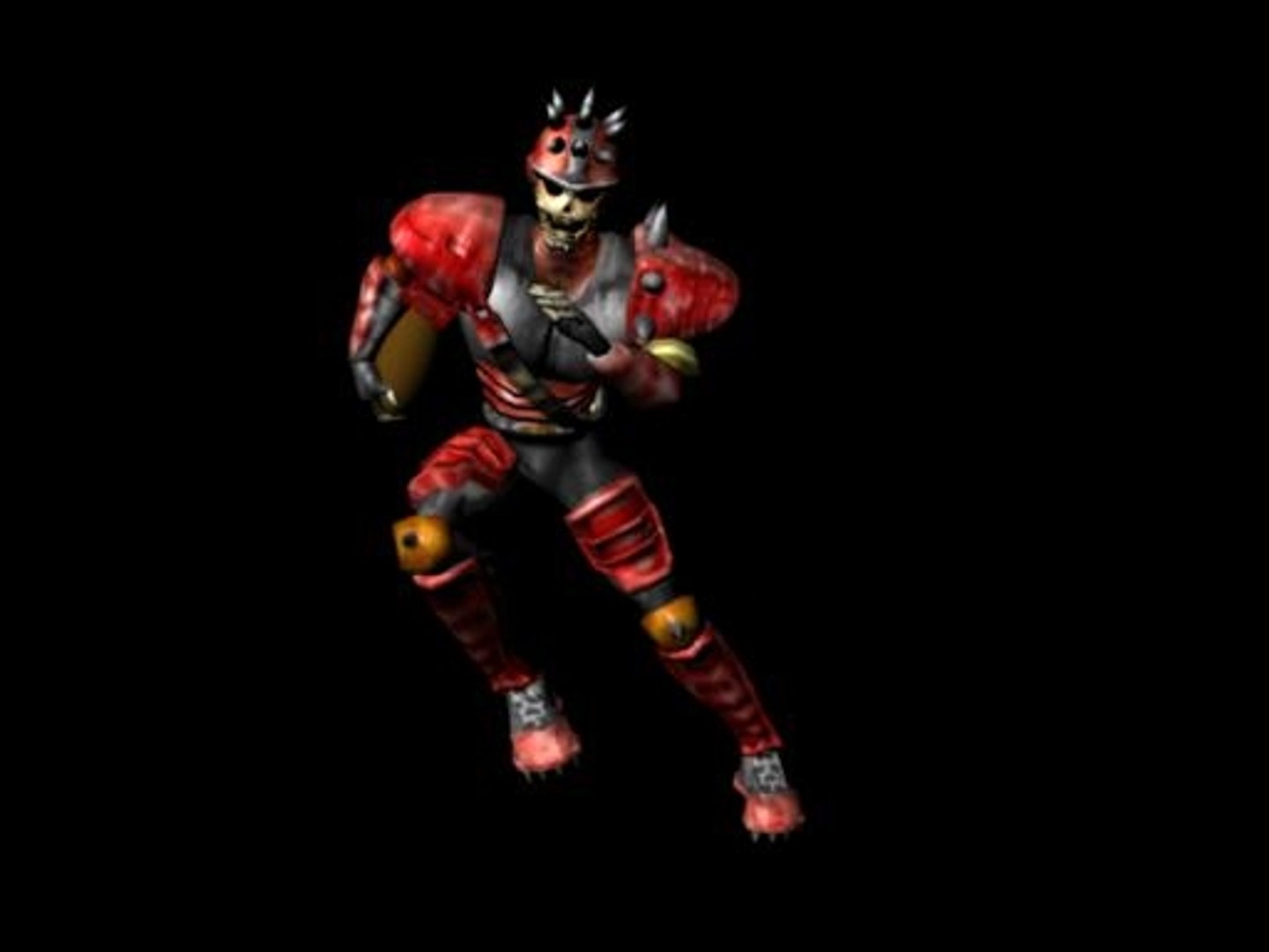 Zombie Athlete 3d Model