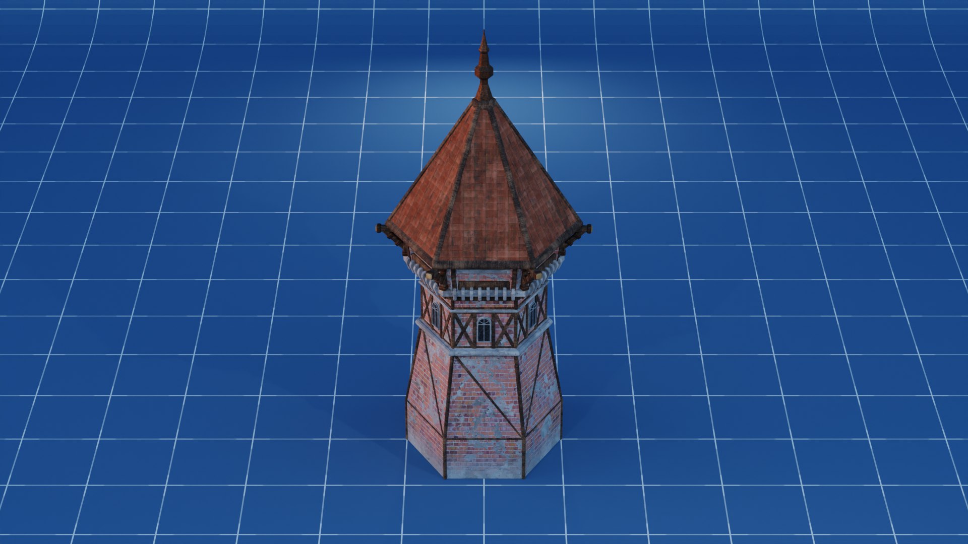 Medieval Watchtower 02 3D Model - TurboSquid 2248309