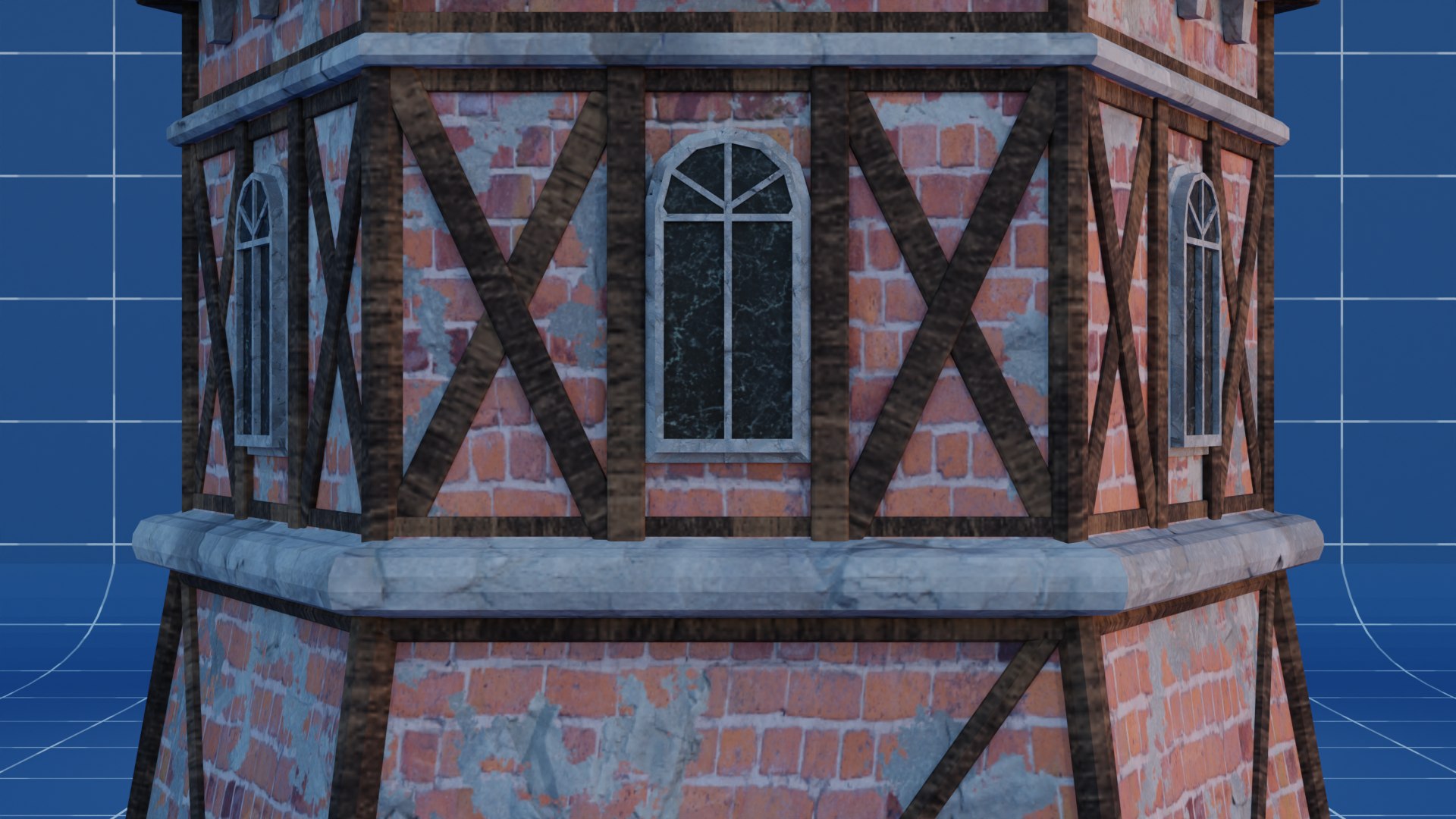 Medieval Watchtower 02 3D Model - TurboSquid 2248309