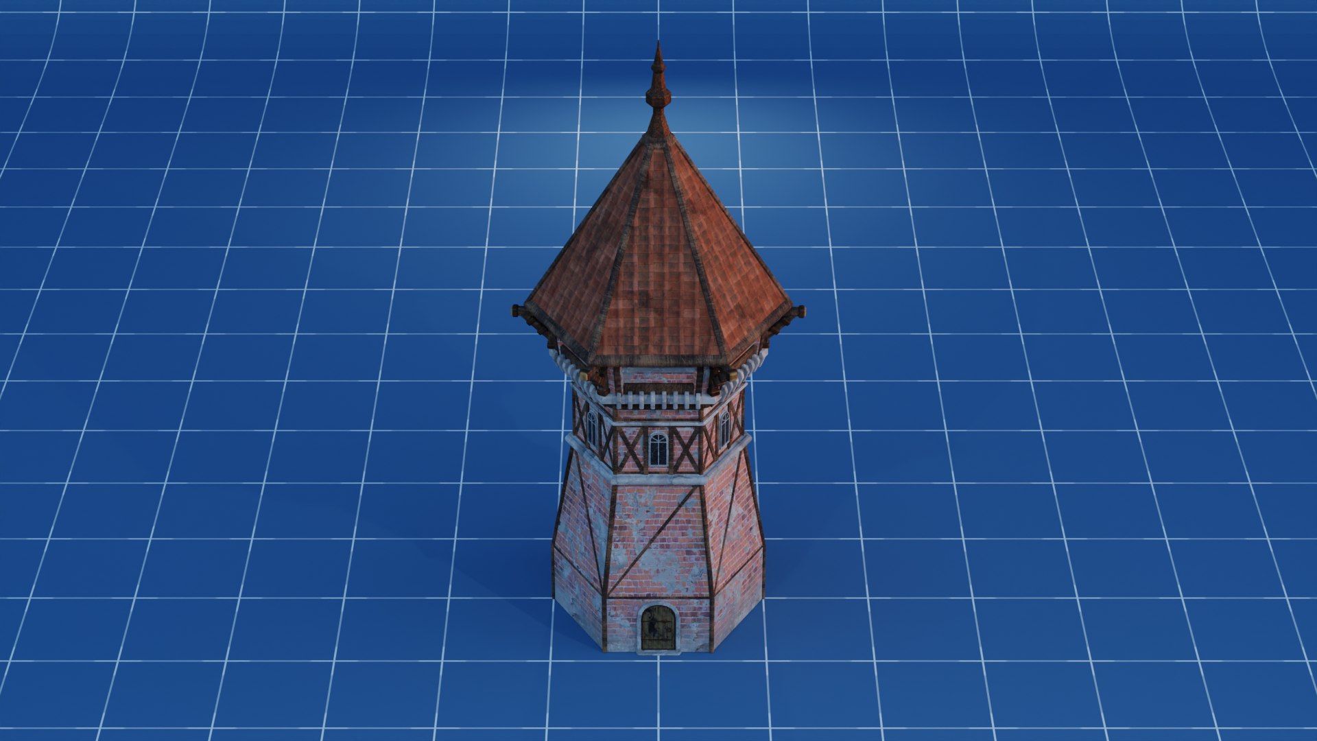 Medieval Watchtower 02 3D Model - TurboSquid 2248309