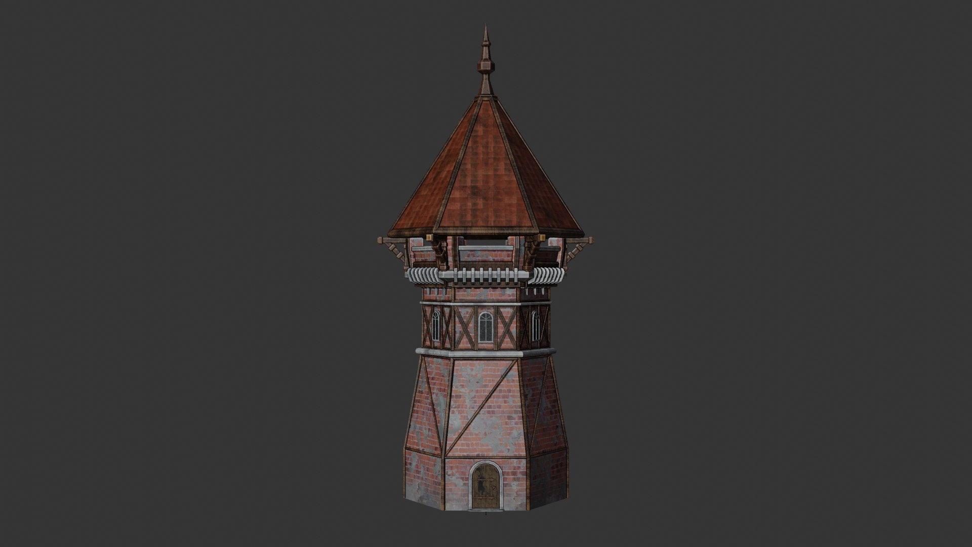 Medieval Watchtower 02 3D Model - TurboSquid 2248309