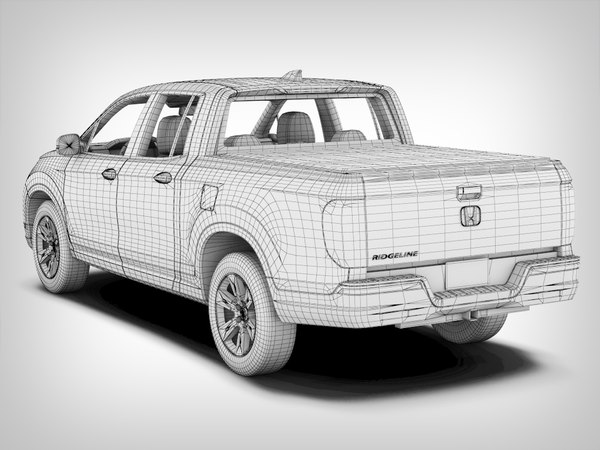 Honda ridgeline 3D model - TurboSquid 1295216