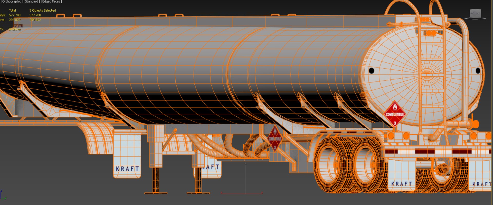 Oil Truck 3D Model - TurboSquid 1581502