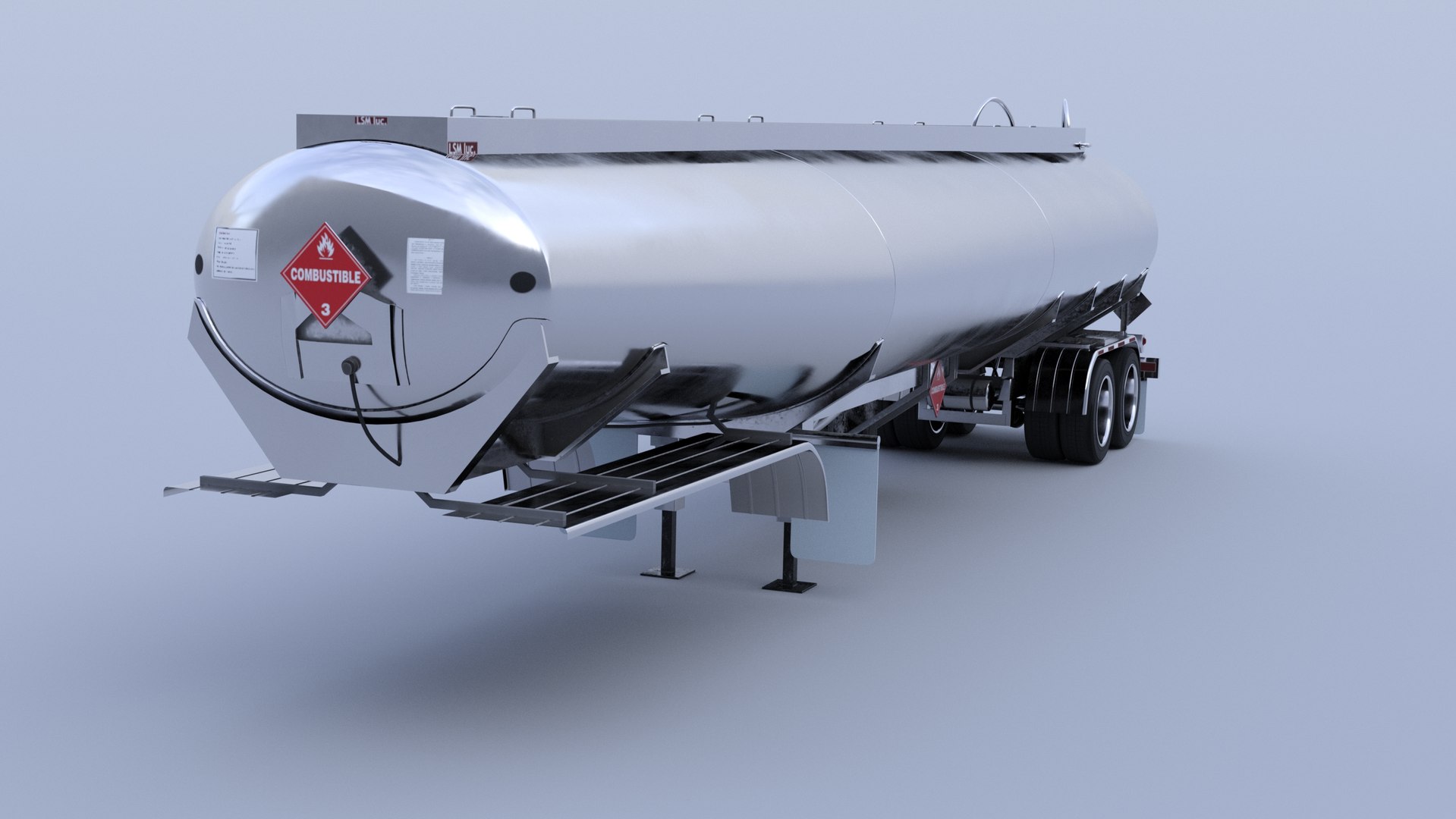 Oil Truck 3D Model - TurboSquid 1581502
