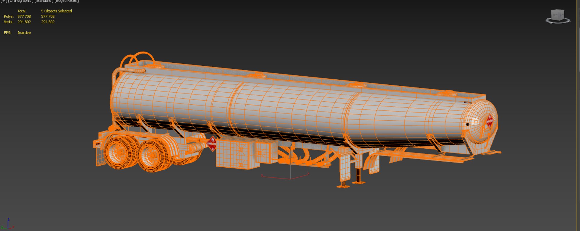 Oil Truck 3D Model - TurboSquid 1581502