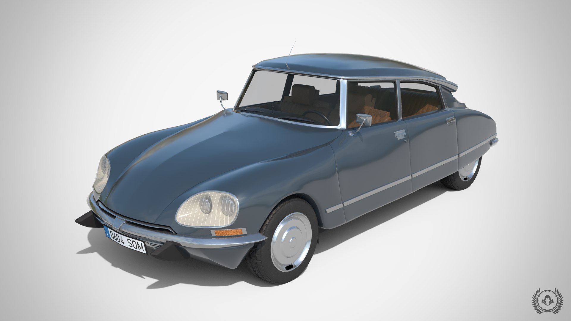 Citroen Ds23 1974 3D Model - TurboSquid 1456820