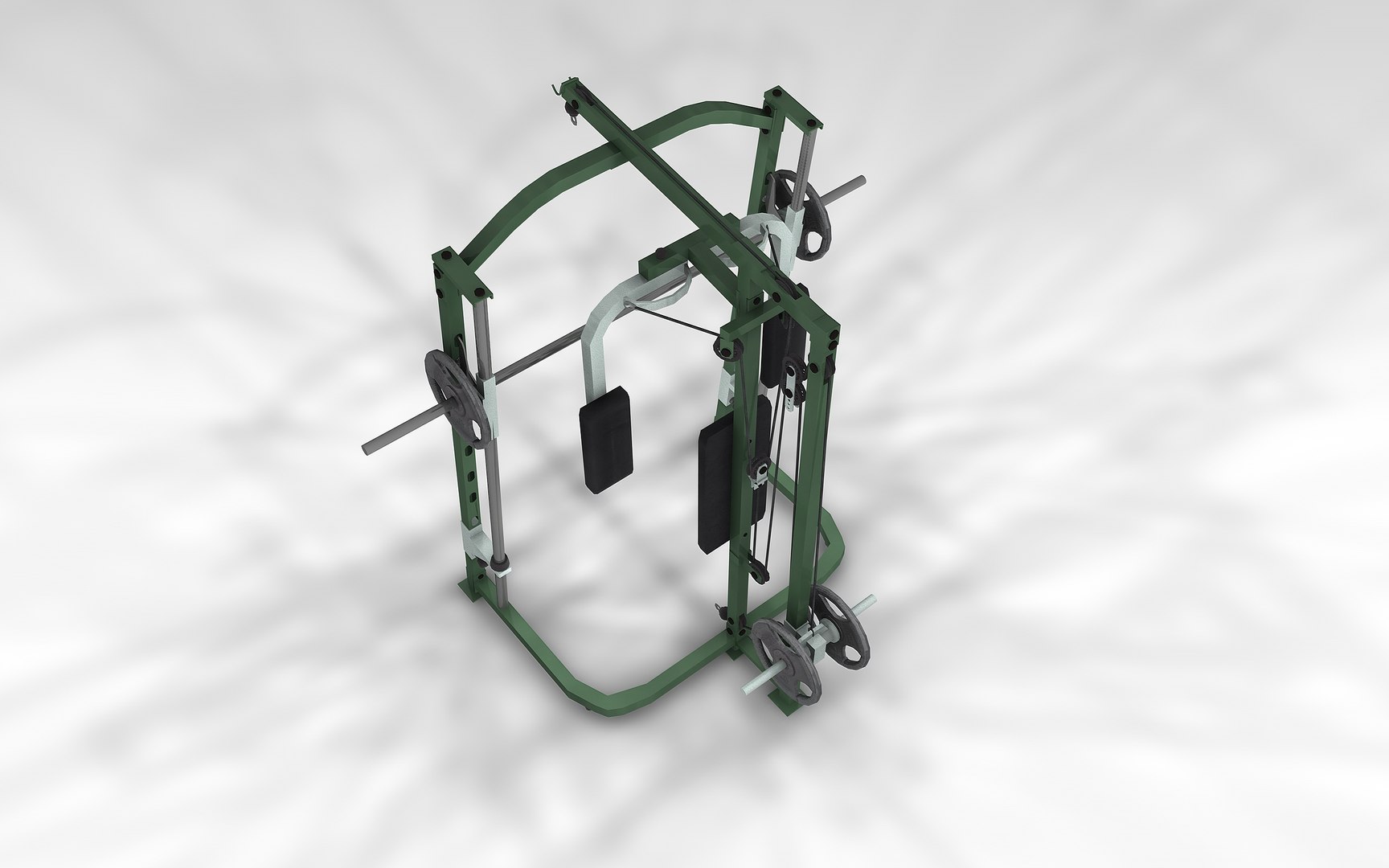 3D Home Gym Equipment Model - TurboSquid 1897751